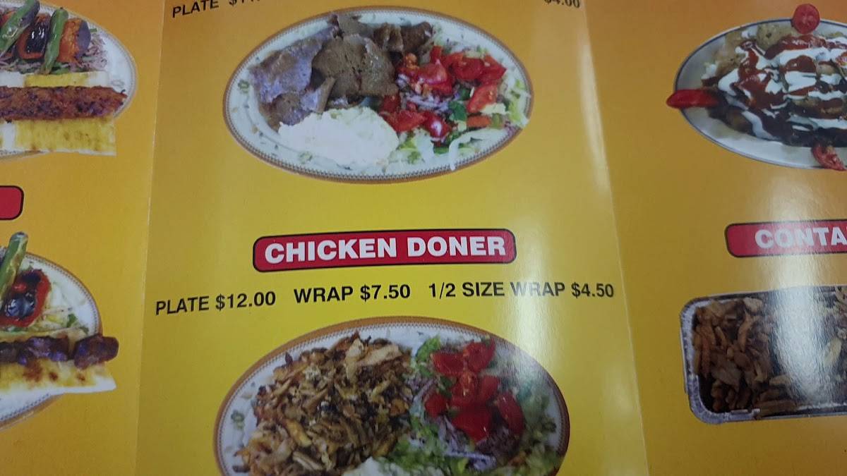 Menu at Katik Turkish Take Away fast food, Campbellfield