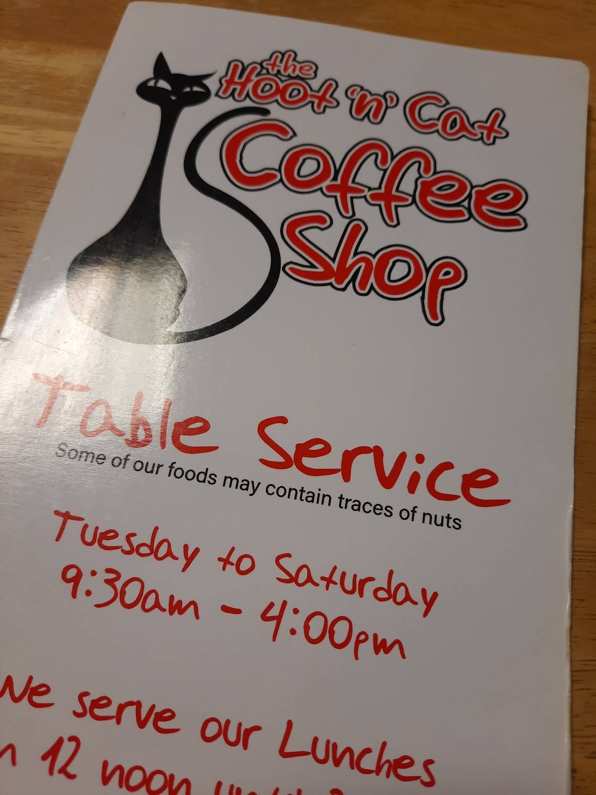 Menu at Please search for the new business called the knowes eatery and ...