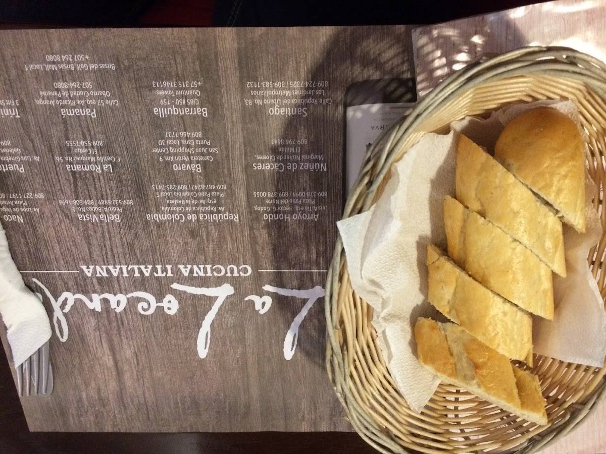 Carta del restaurante La Locanda - Patio Colombia, Santo Domingo, G248+X85