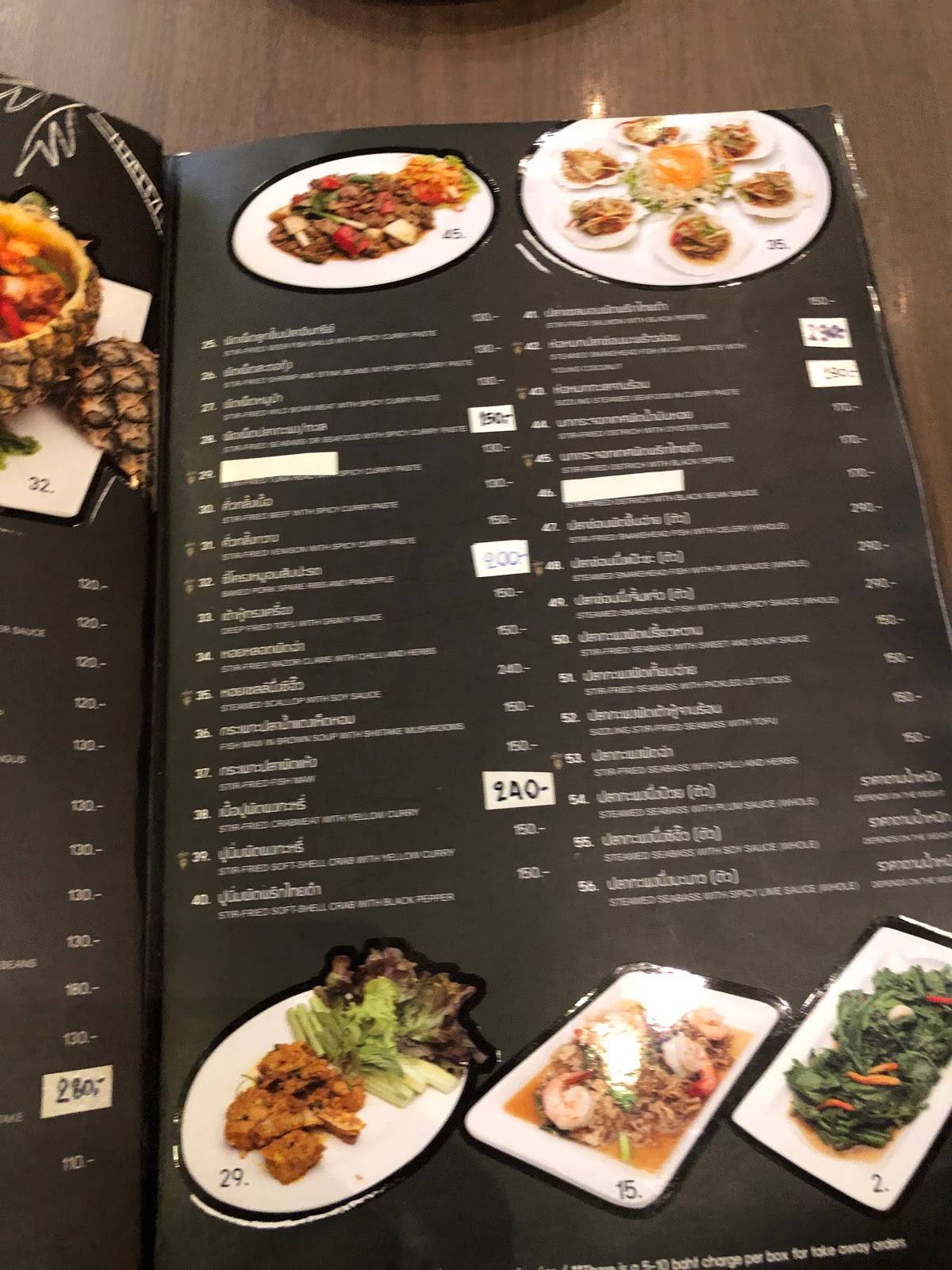 Menu at Larn Ta Chu Steak House หลานตาชูสเต็กเฮ้าส์ สาขาเมือง ...
