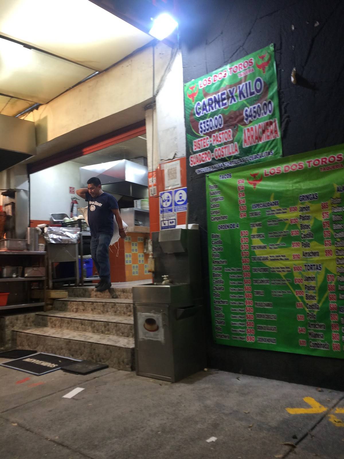 Carta del restaurante Los Dos Toros, Ciudad del México, Calz. del ...