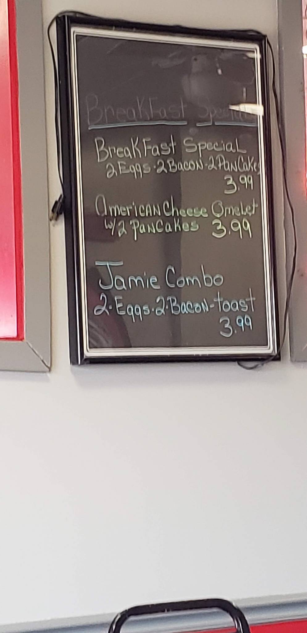 Menu at Lowry's Family Restaurant, East Canton