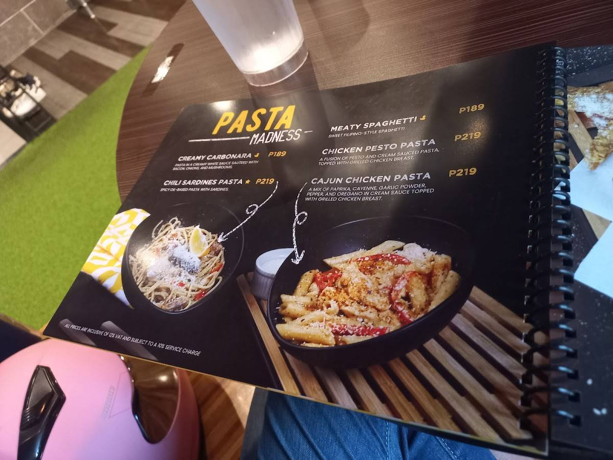 Carta de Madcafe PH Don Antonio, Ciudad Quezon
