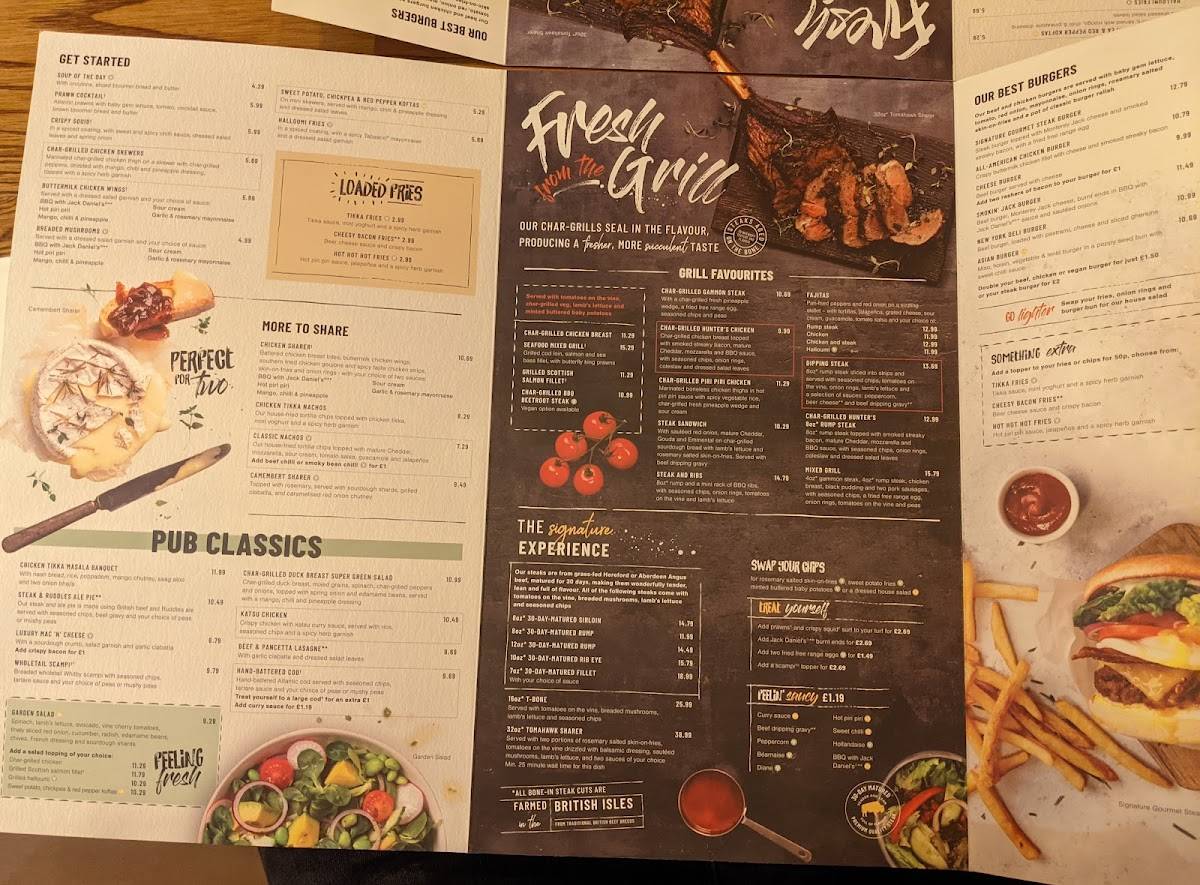 Menu at Magna Charta - Pub & Grill, Lowdham