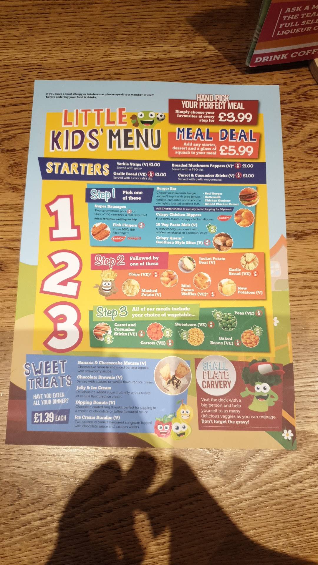 Menu at Market Cross pub & bar, Dunstable