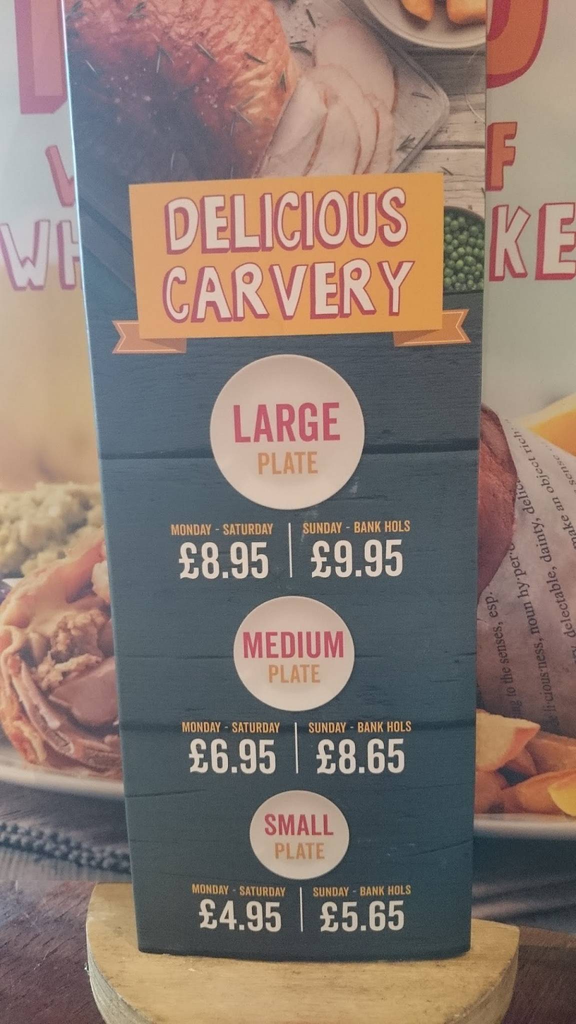 Menu at Market Cross pub & bar, Dunstable