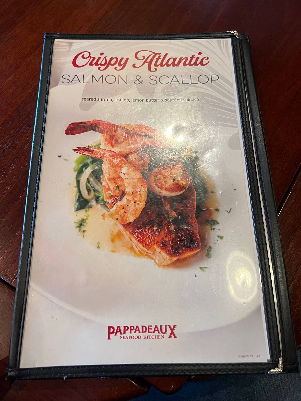 Menu at Pappadeaux Seafood Kitchen pub & bar, Pharr, W Expy 83