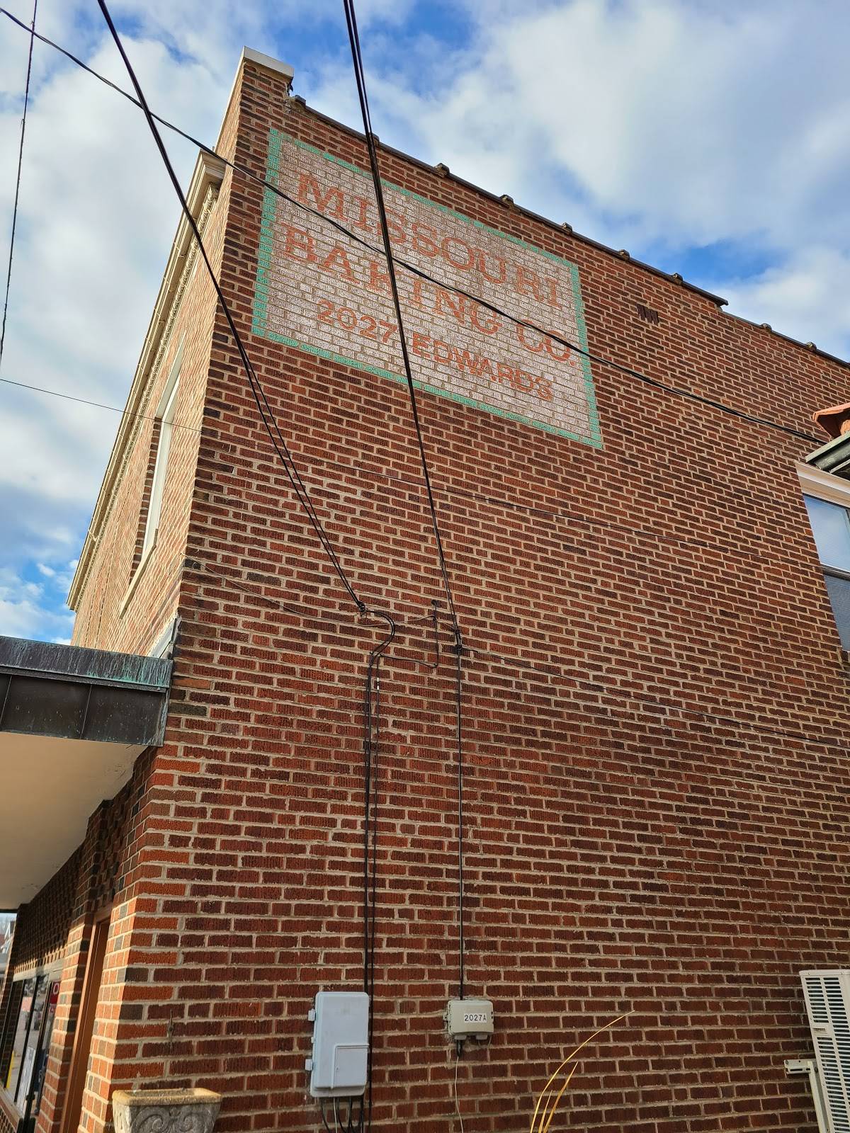 Menu at Missouri Baking Co bakery, St. Louis