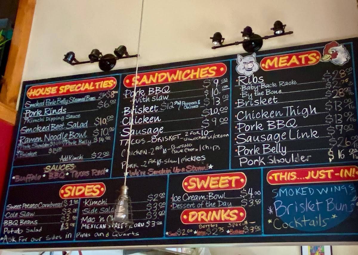 Menu at Mitch's Barbeque Restaurant & Catering, Warrendale