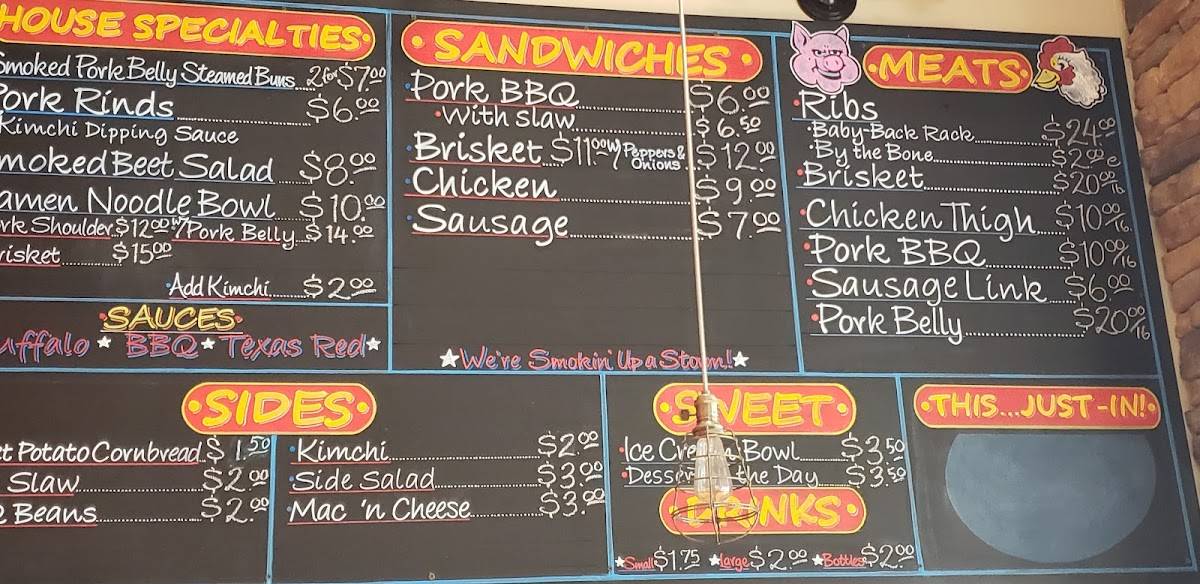 Menu at Mitch's Barbeque Restaurant & Catering, Warrendale