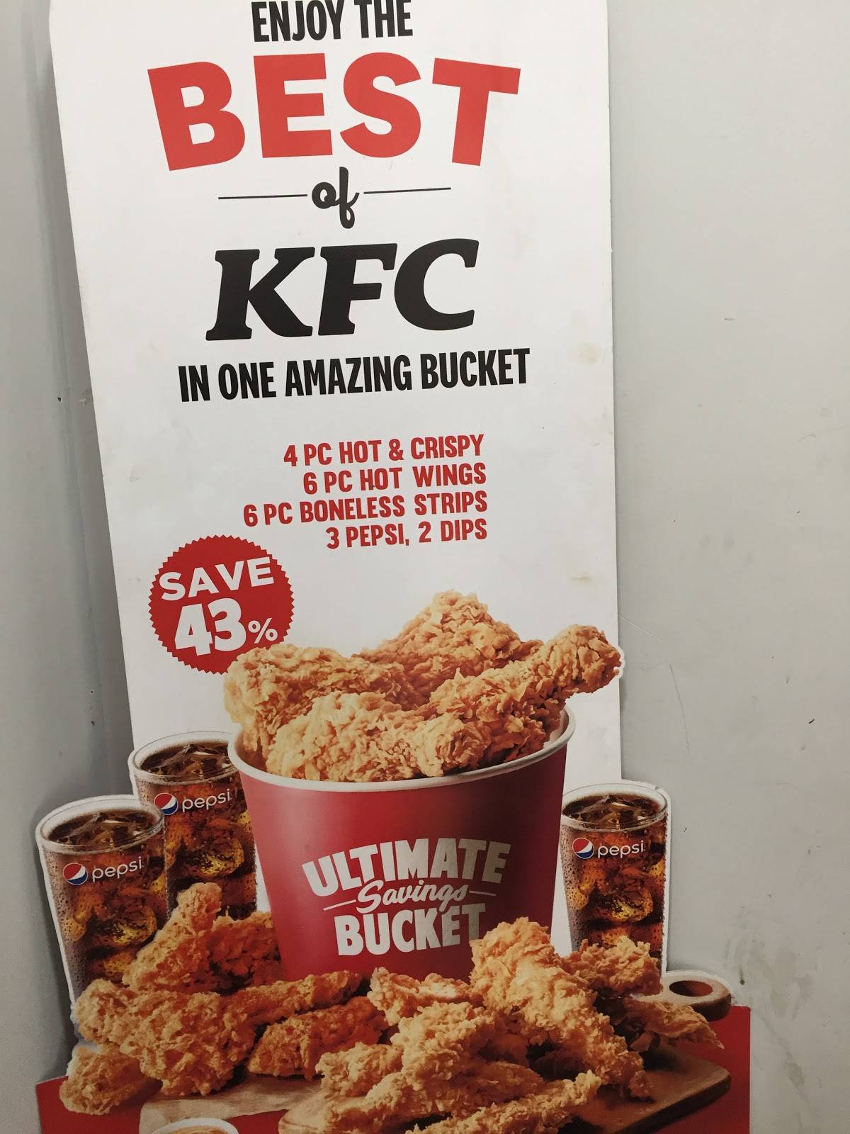 Menu at KFC, Moradabad, Raj Complex