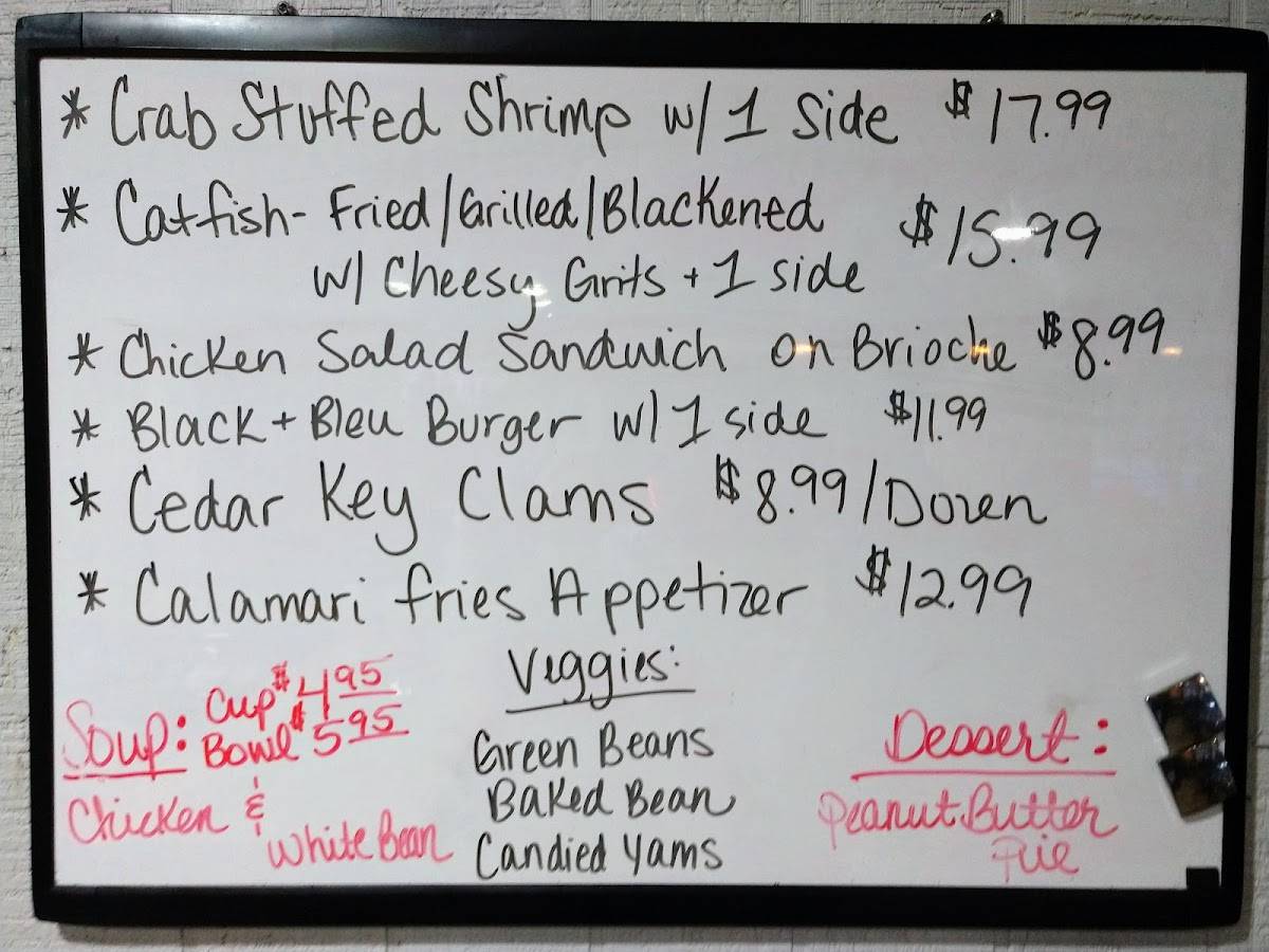 Menu at The New Riverside Restaurant, Nobleton