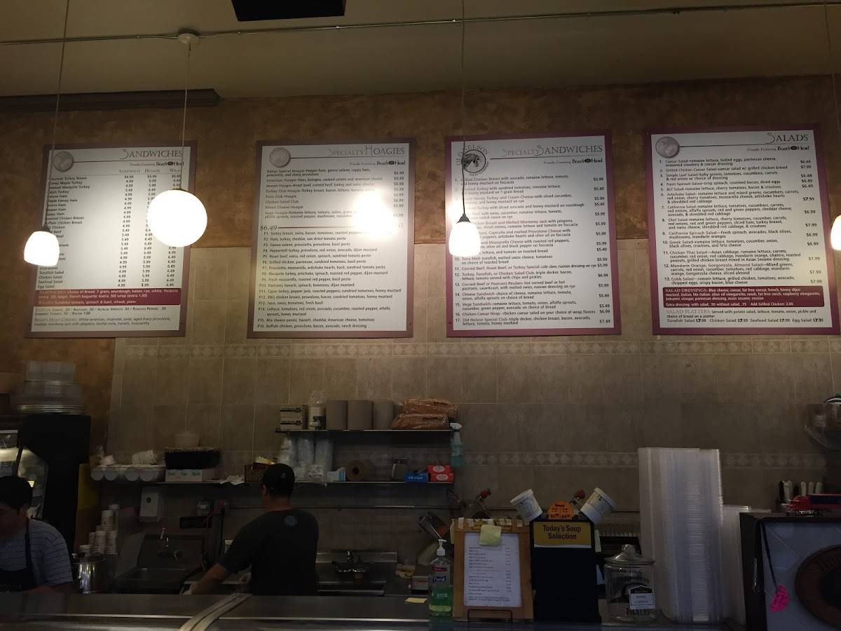 Menu at Old Nelson Food Co restaurant, Philadelphia, 701 Chestnut St
