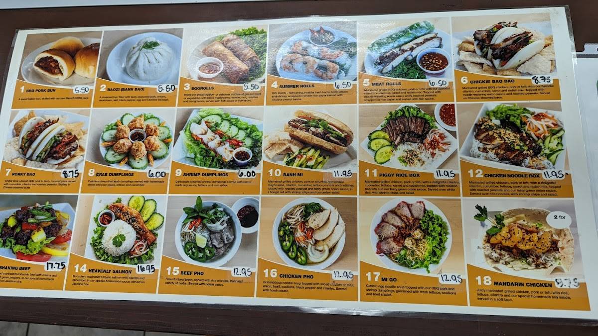Menu at Saigon Sizzle restaurant, Orange City, 870 Saxon Blvd Suite 41