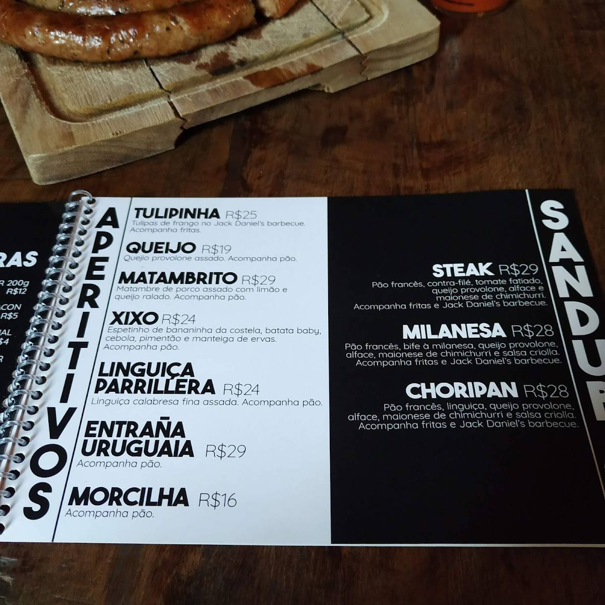 Menu em Osso Parrilla Bar, Porto Alegre, R. Gen. Lima e Silva