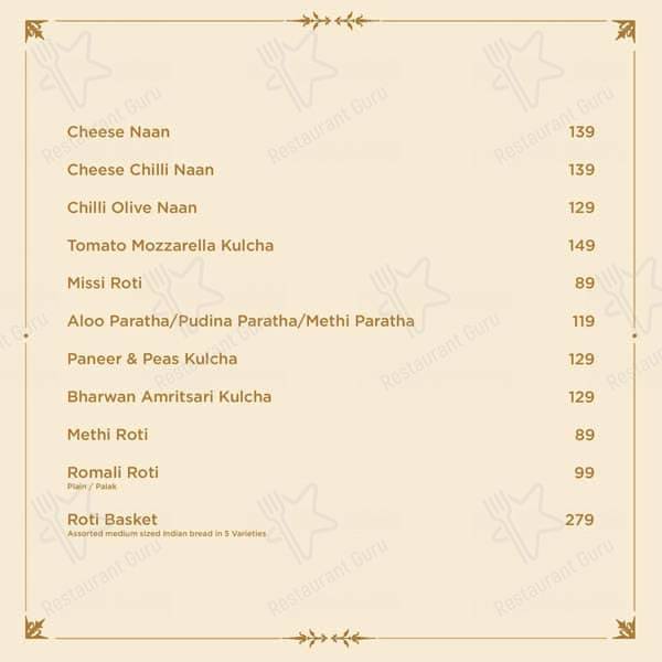 Menu at Pakwan Chennai, Chennai, 1st Floor