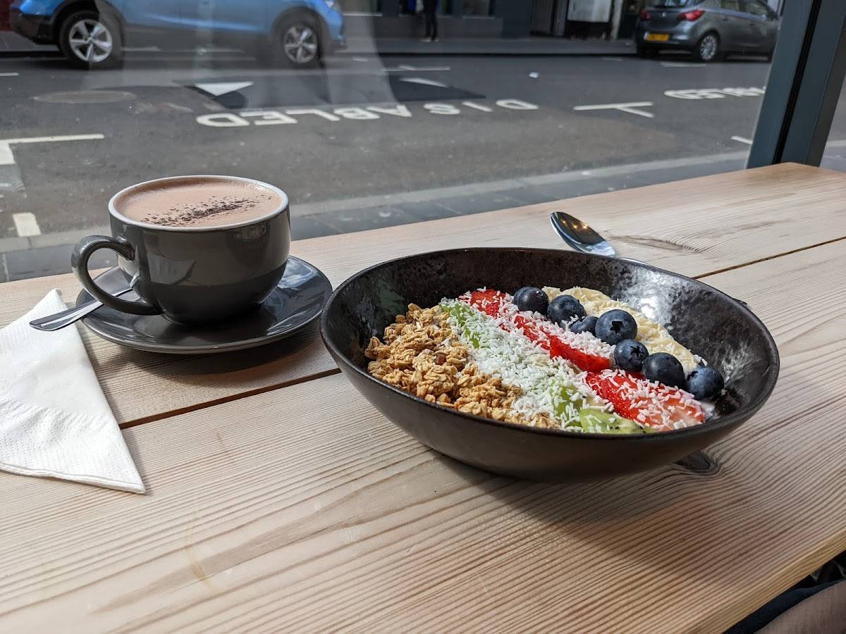 Menu at Little Bird cafe, Perth