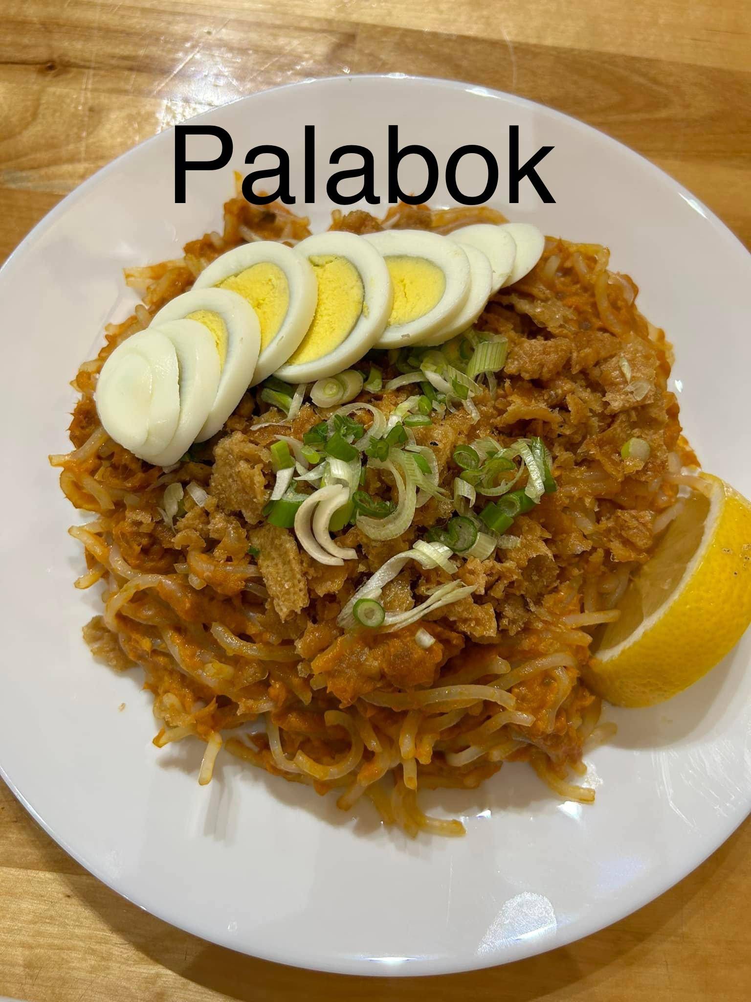 Menu au Pinoy Pansitan restaurant, Montréal