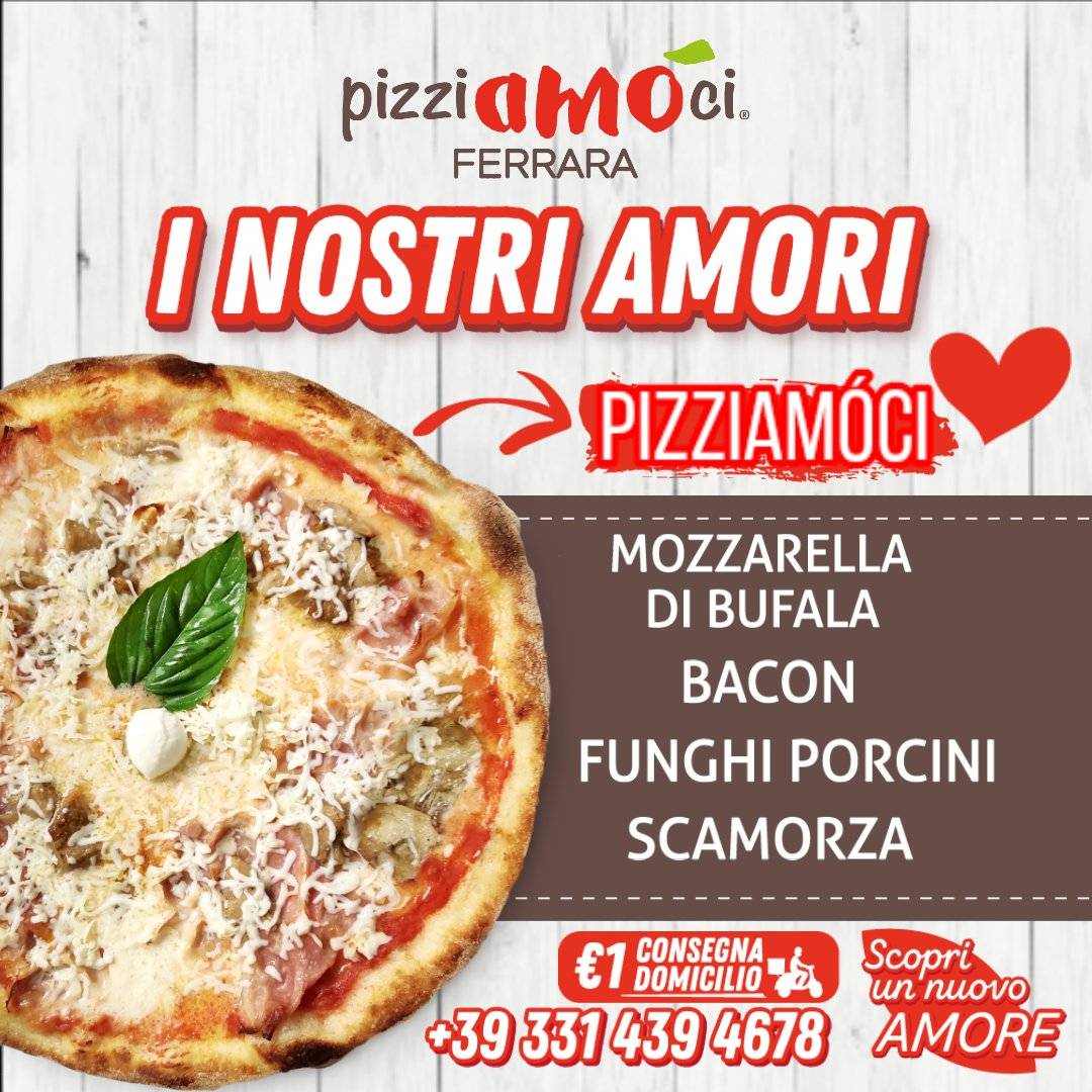 Menu da Pizziamóci Ferrara pizzeria, Ferrara
