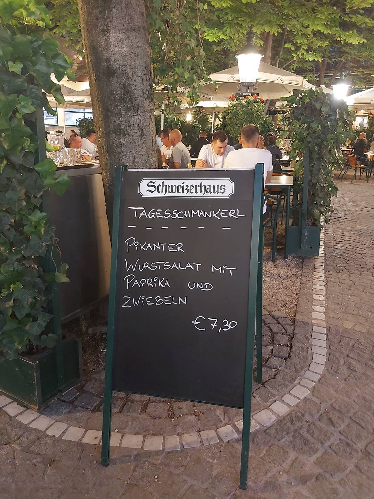 Speisekarte von Schweizerhaus pub & Bar, Wien