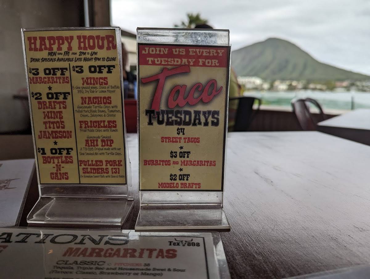 Menu at TEX 808 BBQ + Brews Hawaii Kai, Honolulu, 377 Keahole St Ste C1-A