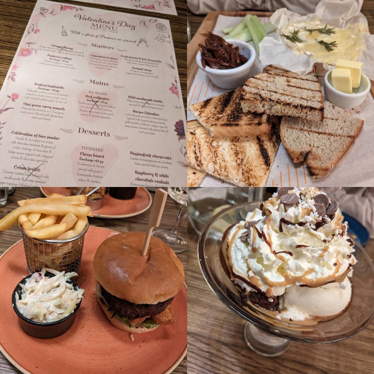 Menu at The Old Red Lion pub & bar, Dunstable, Bedford Rd