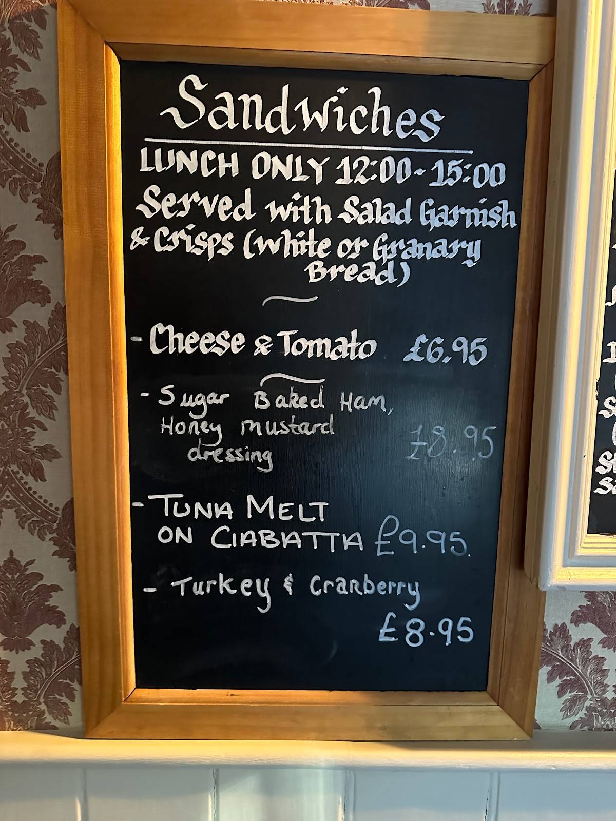 Menu at The Viper Mill Green pub & bar, Ingatestone