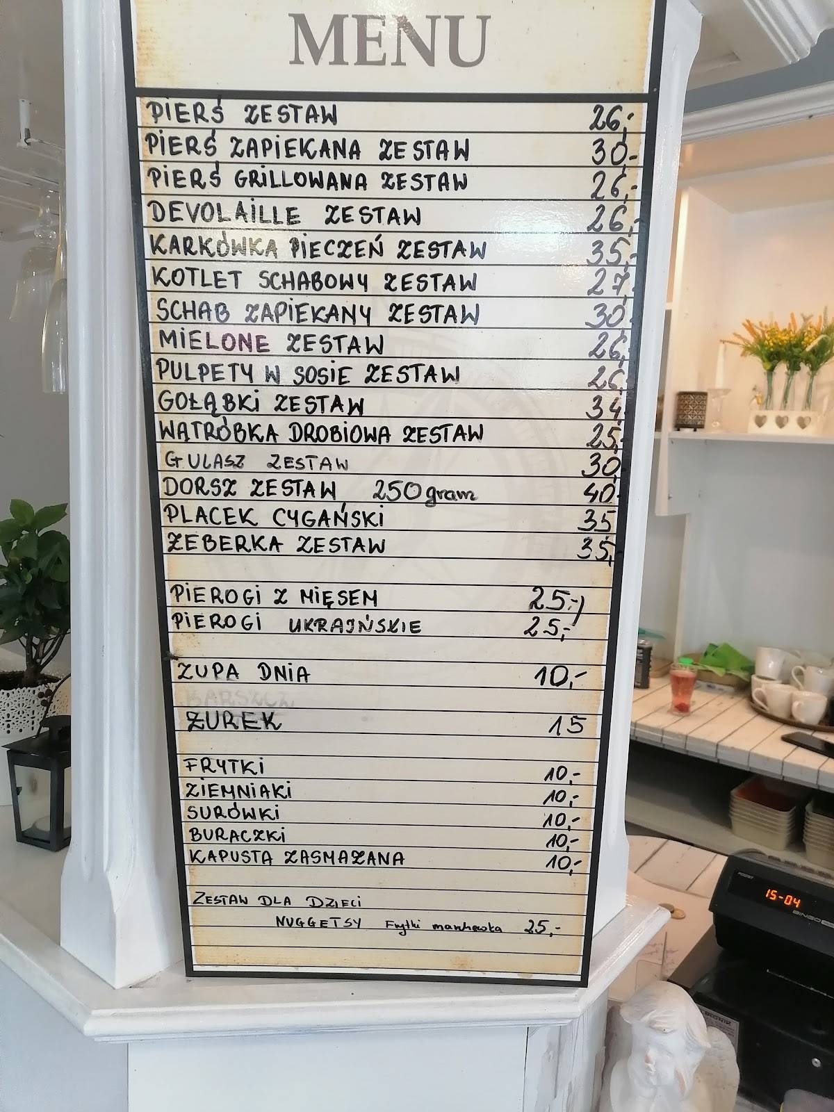 Carta del restaurante Tawerna Kolumb, Puck