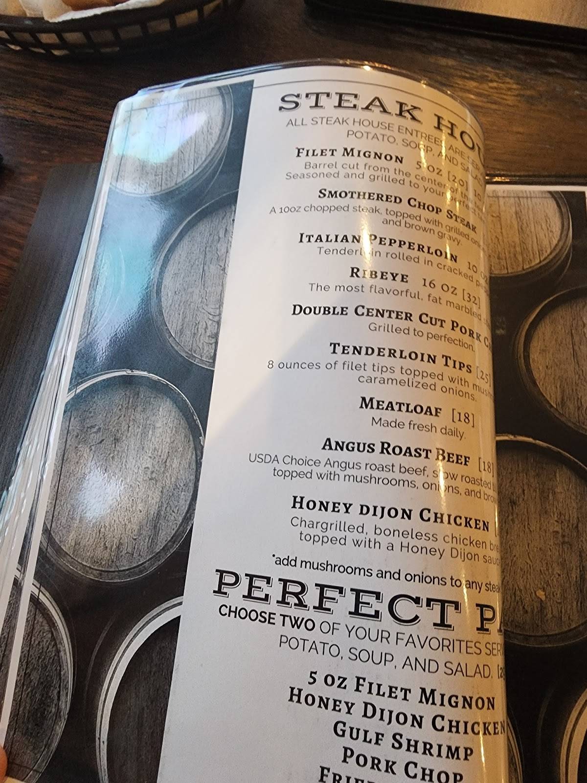 Menu at Ravanelli's Italian Steakhouse & Wine Bar, Collinsville, 26 ...