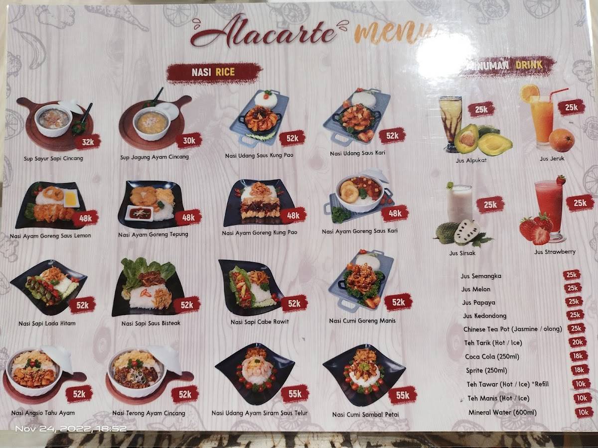 Menu at 126 Dimsum & Duck House - South Quarter restaurant, South Jakarta