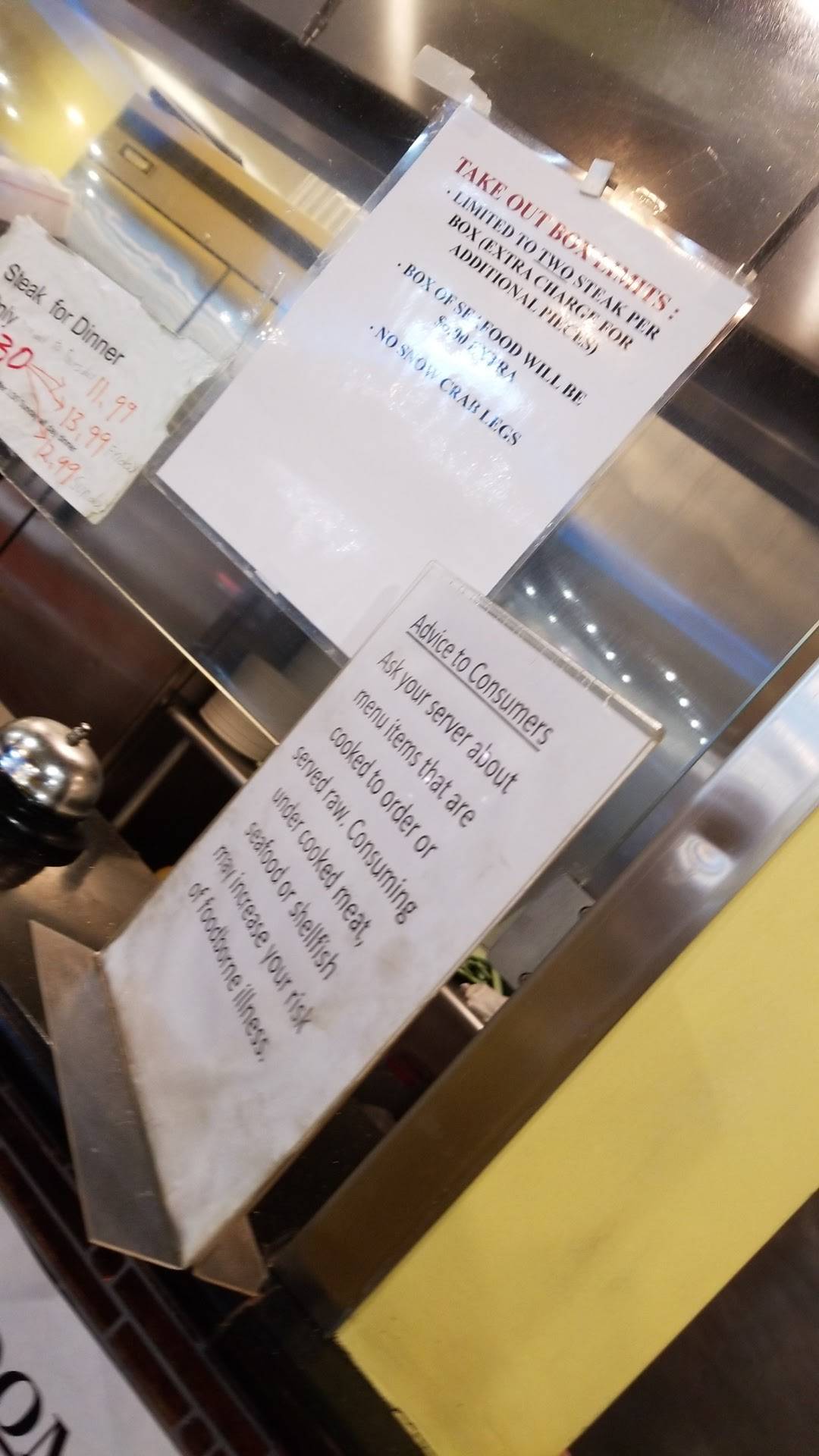 Menu at Asian Buffet (Sushi & Hibachi) restaurant, Rochester