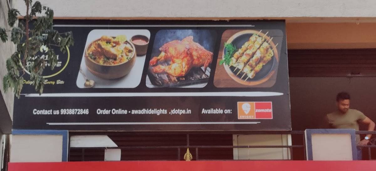 Menu at Awadhi Delights, Bengaluru