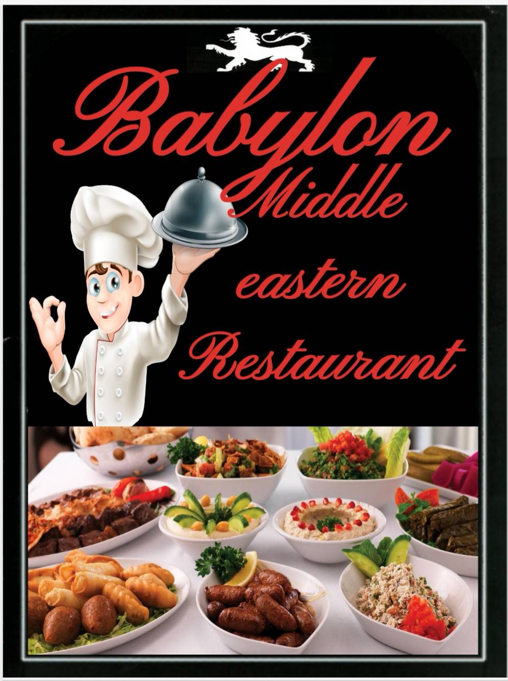 Carta del restaurante Babylon Kebab House, Clonmel