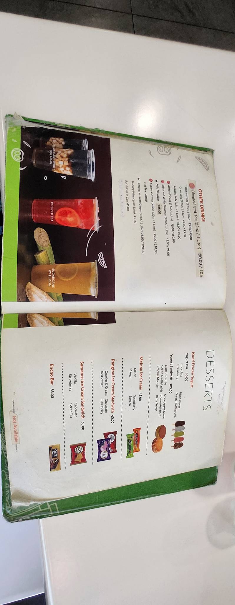 Menu at Bugis Singapore Street Food restaurant, Quezon City, 78 Nicanor ...
