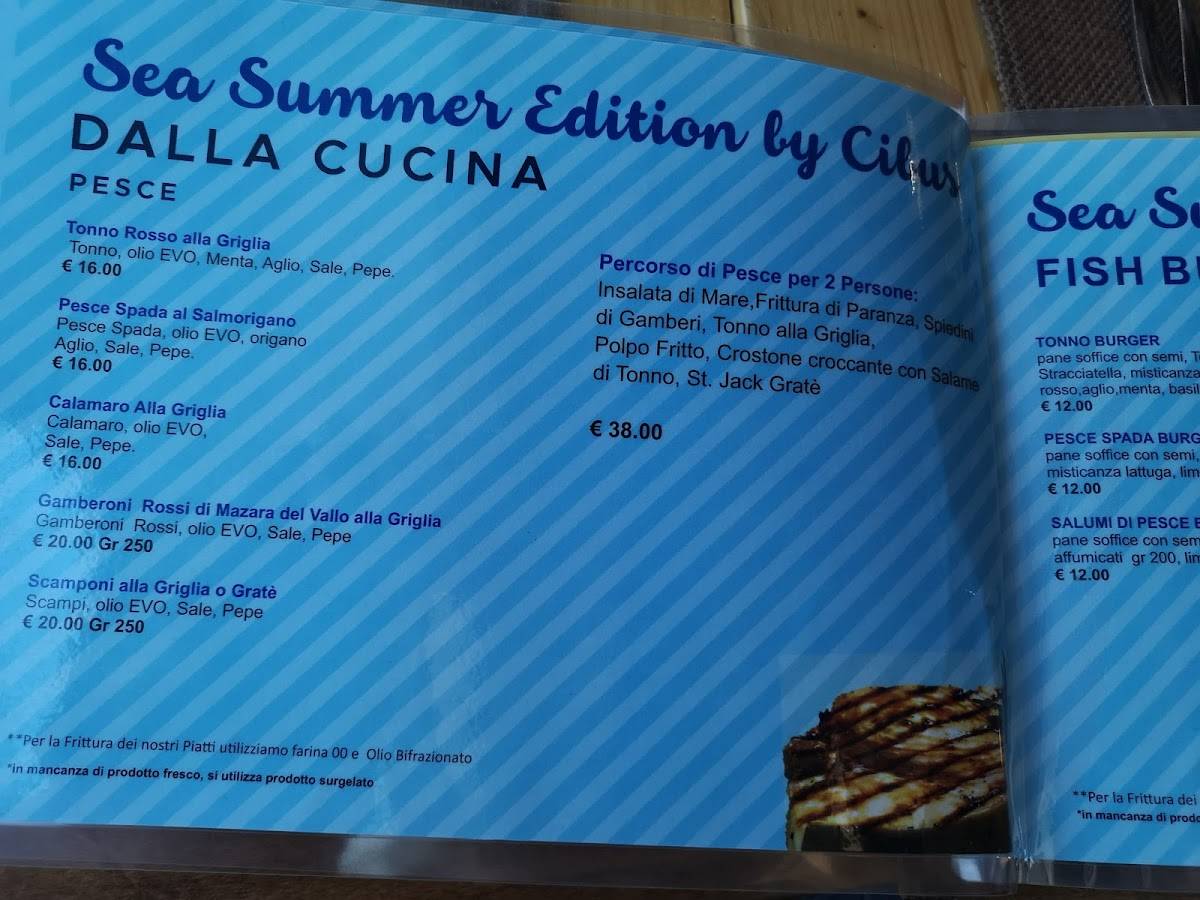 Menu at Cibus Food Factory - Steak House, Norcineria, Cucina Sicula ...
