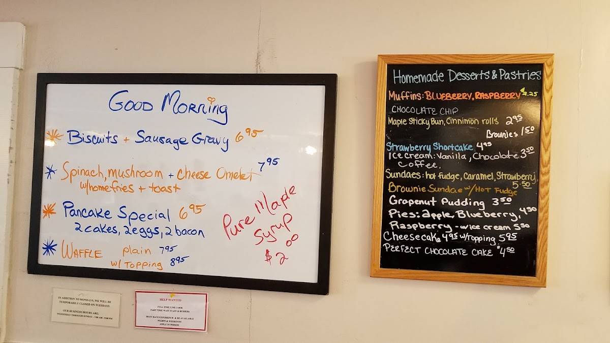 Menu at Grandma's Kitchen restaurant, Whitefield