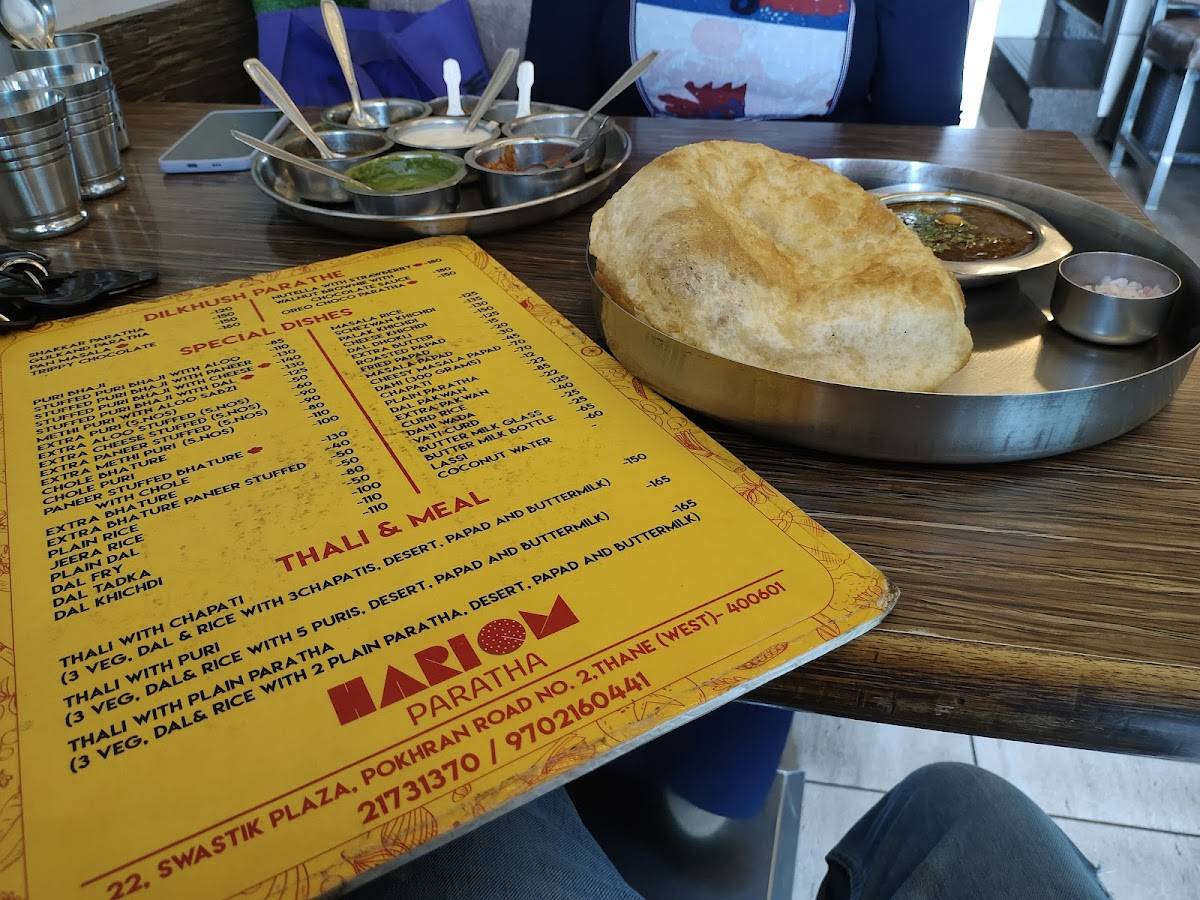 Menu at Hari Om Paratha House & Caterers, Thane, Shop No 22