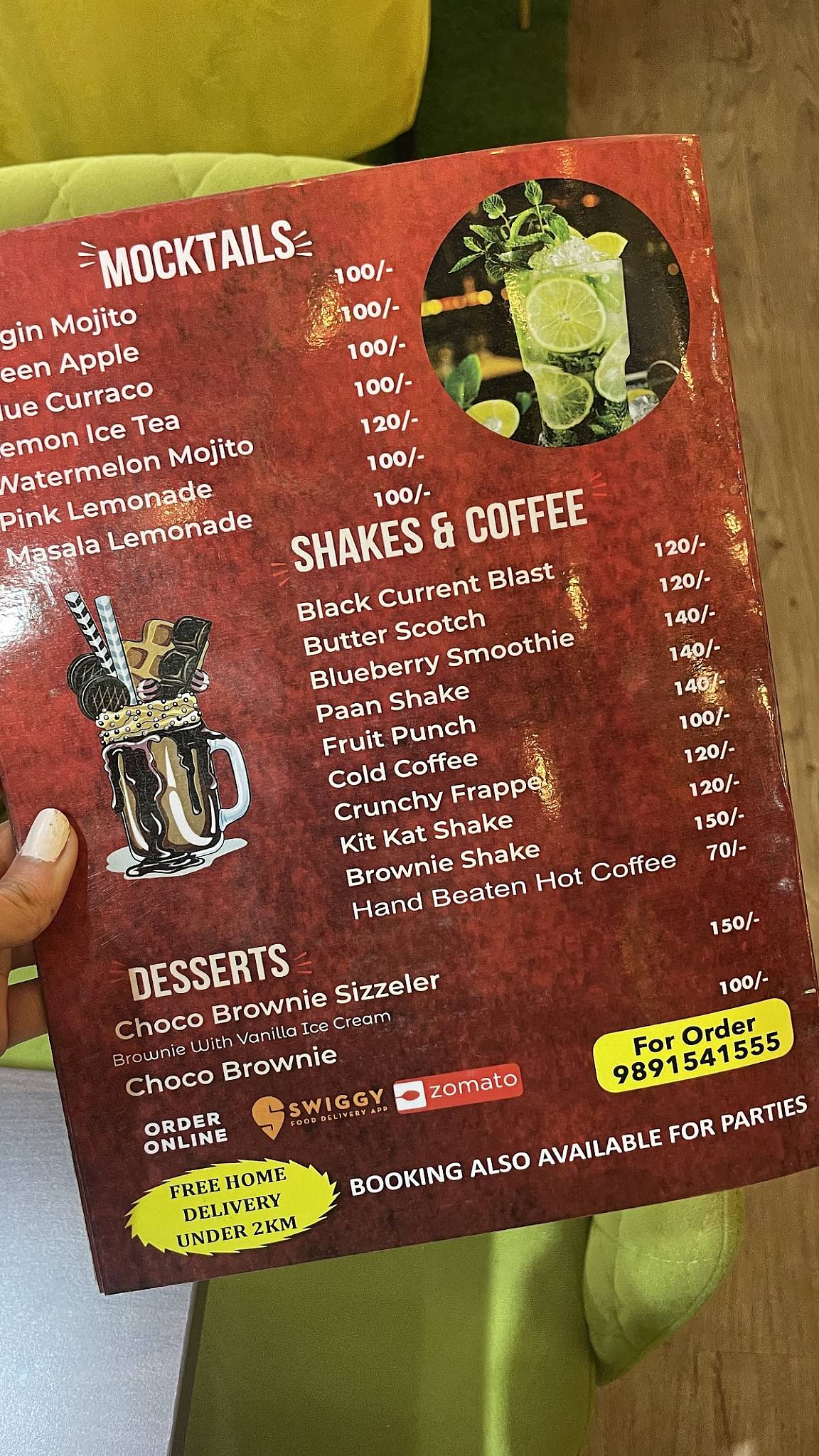Menu at House Of Shawarma, Gurugram
