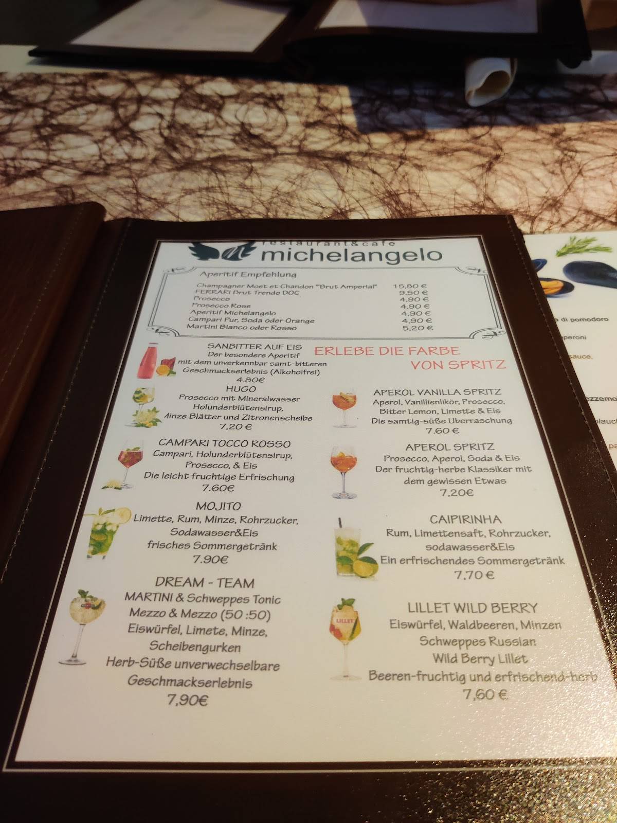 Restaurant Michelangelo, Rothenburg – HYSK