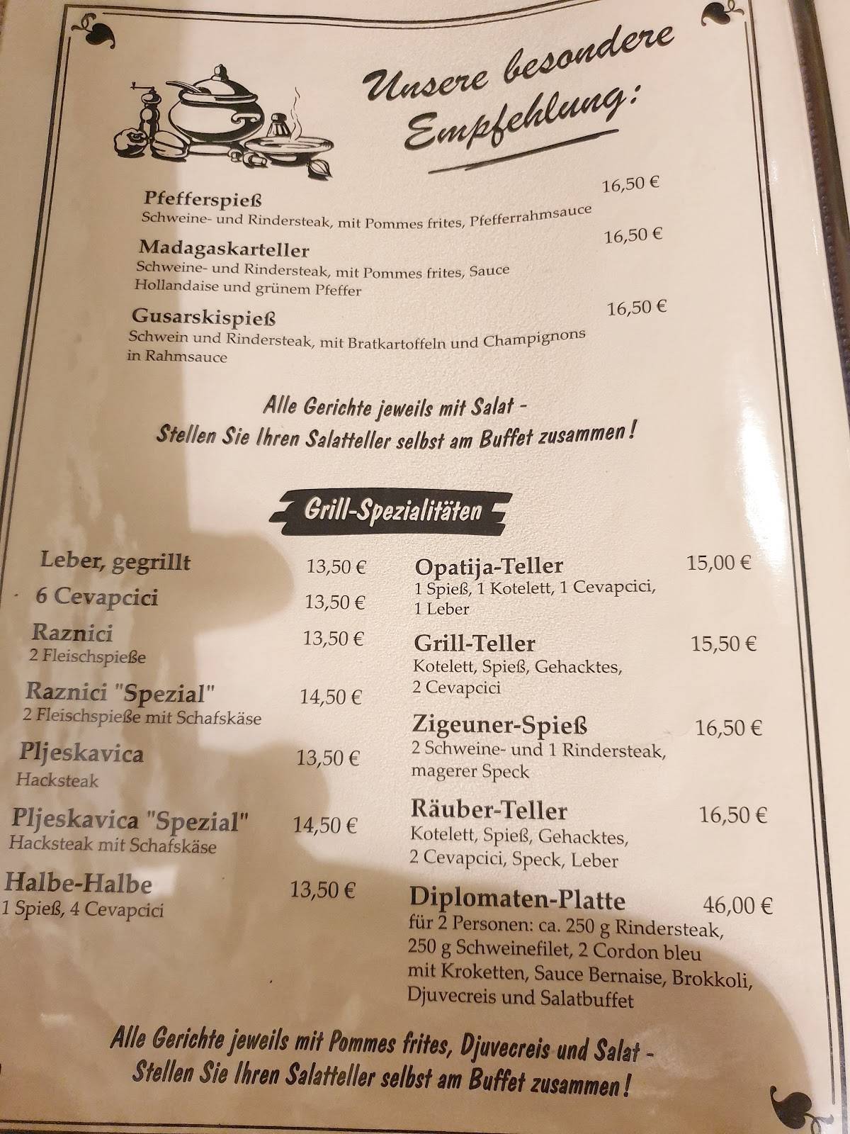 Opatija Nürnberg Speisekarte , Speisekarte von eleon restaurant ...