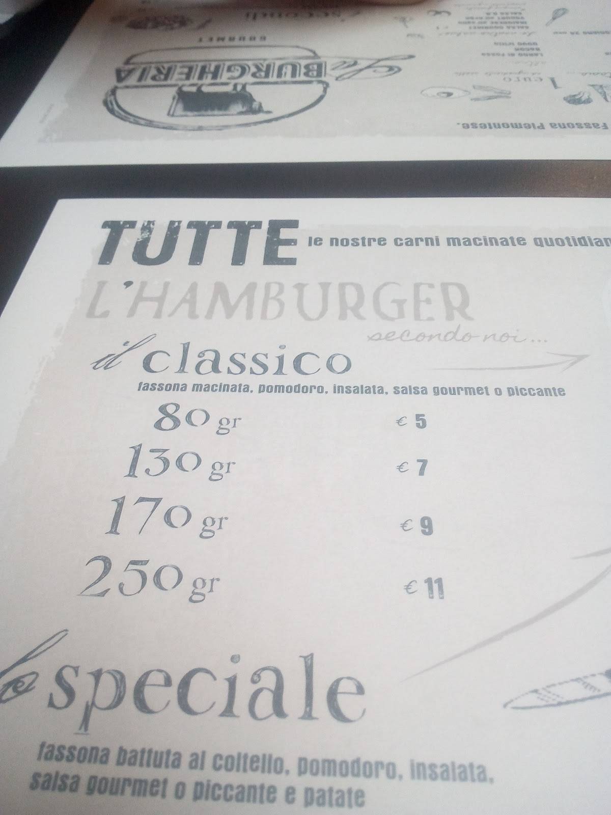 Menu da Osteria Il Cortile ristorante, Biella