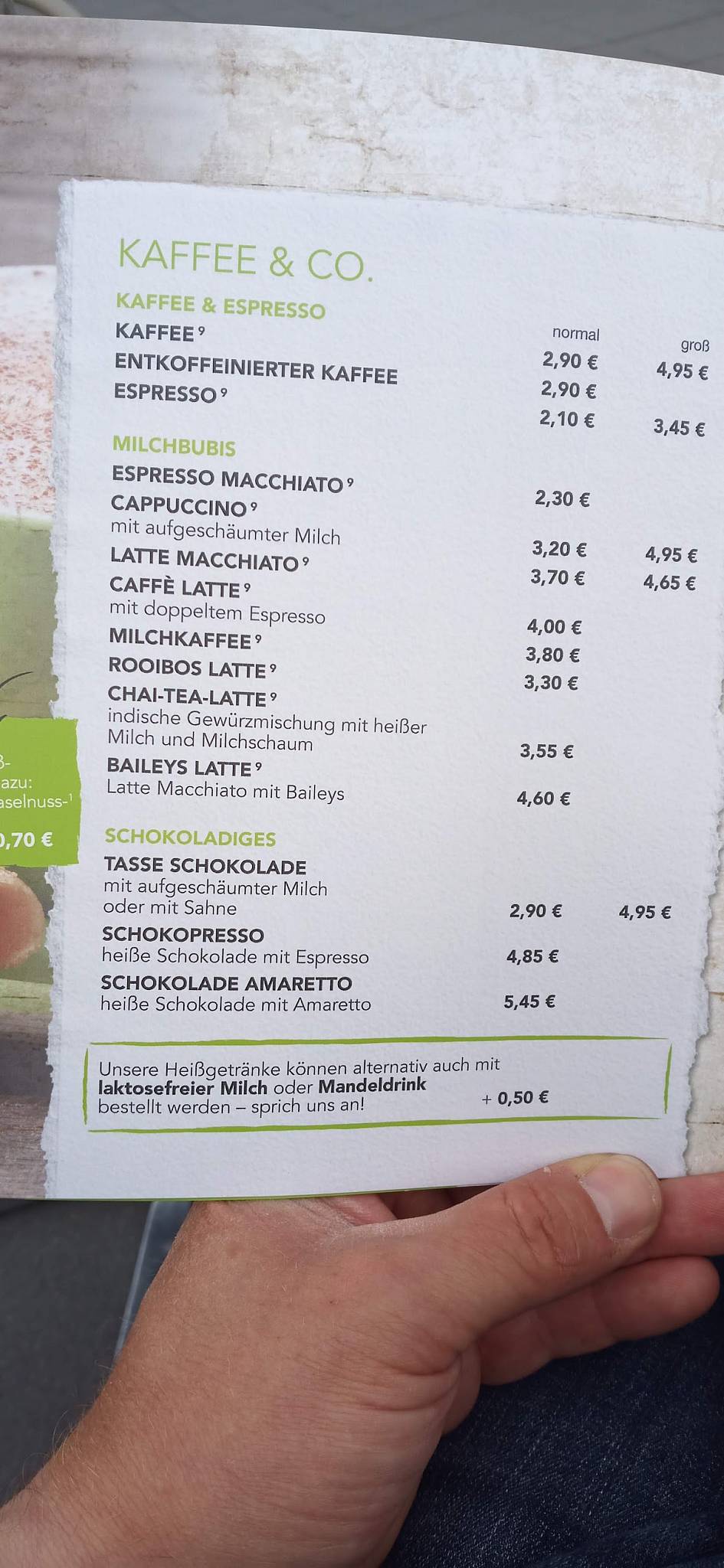 Speisekarte von R-café Hamm restaurant, Hamm