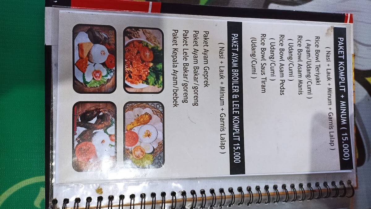 Menu at Rakit Seafood dan Resto restaurant, Pejagoan