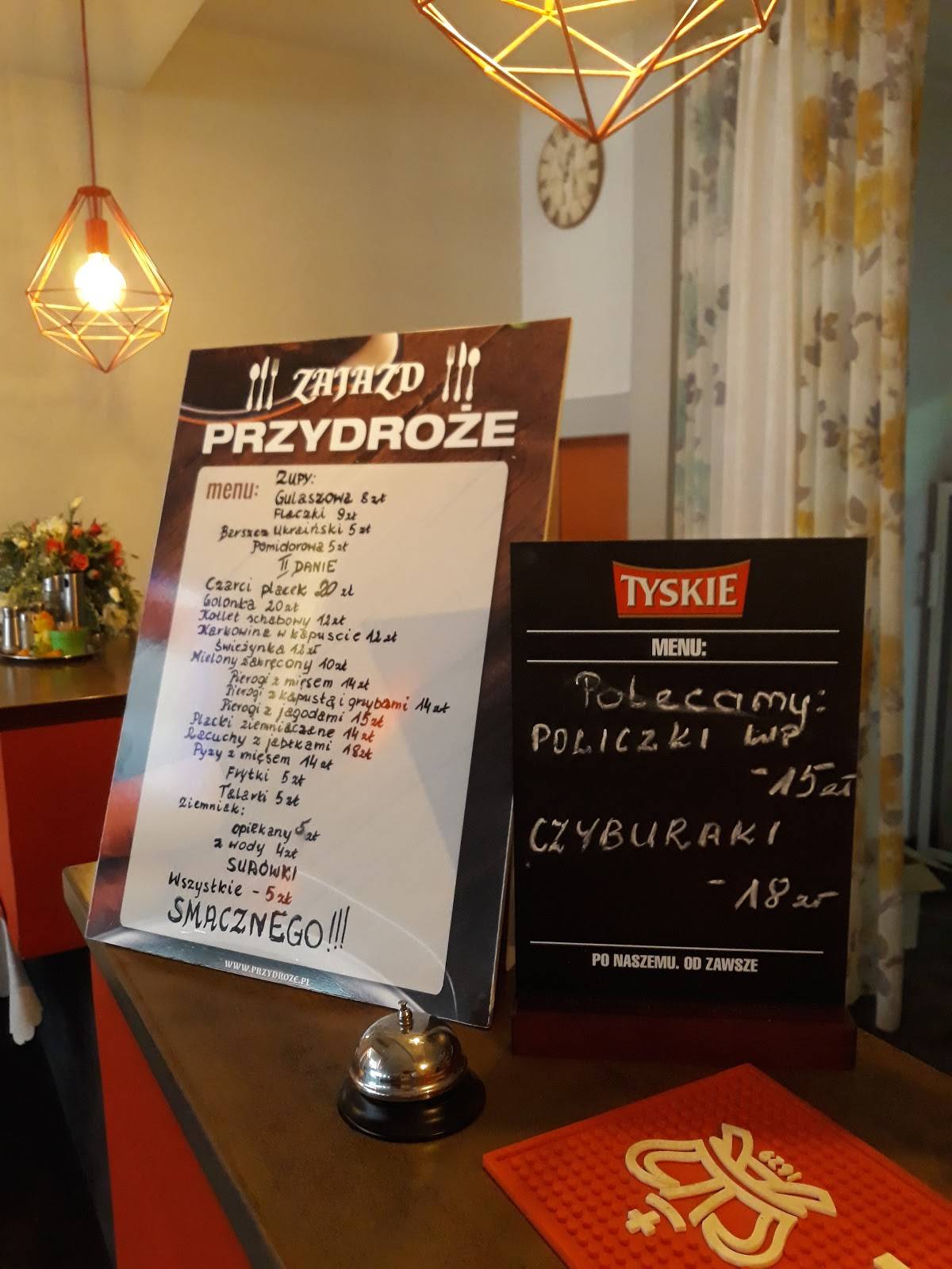 Menu at Restauracja Przydroże restaurant, Narew