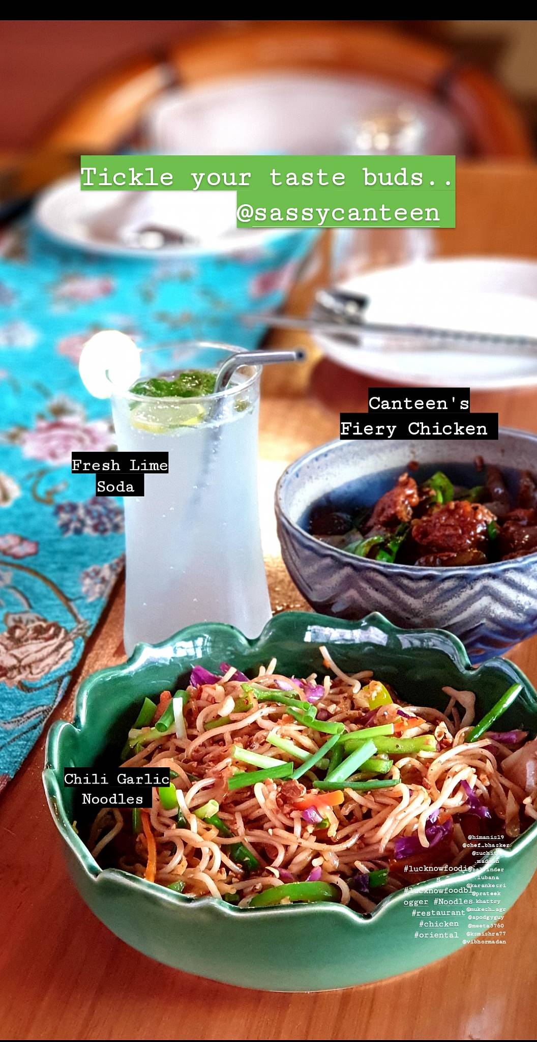 Menu at Sassy Canteen, Lucknow, Ground Floor