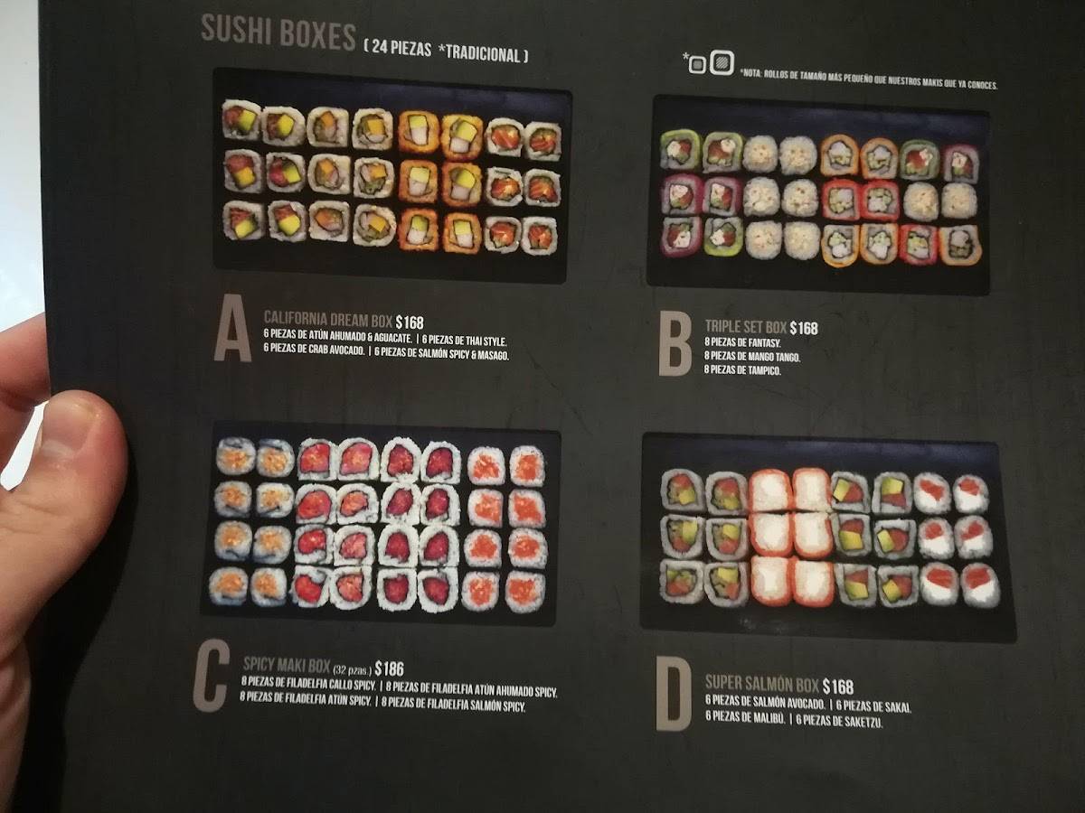 Carta del restaurante Teikit Sushi & Noodles, Ciudad del México, Calz ...