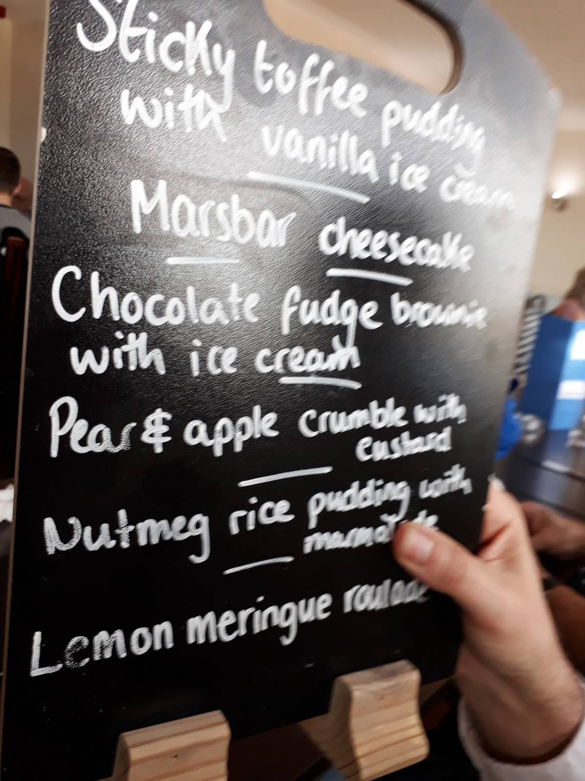 Menu at The Rockies Restaurant, Anstruther
