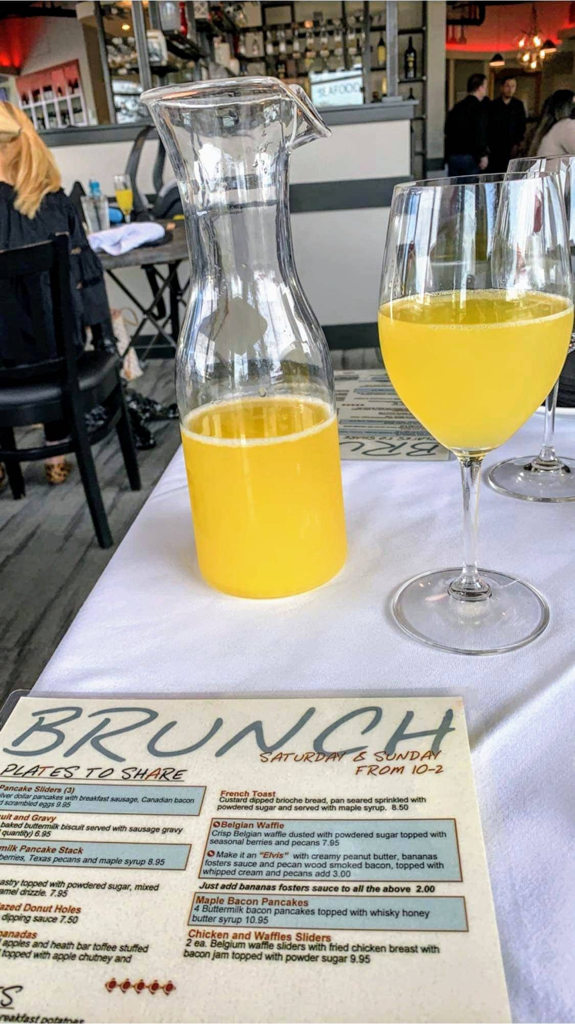 Menu at The Union Kitchen restaurant, Houston, Washington Ave