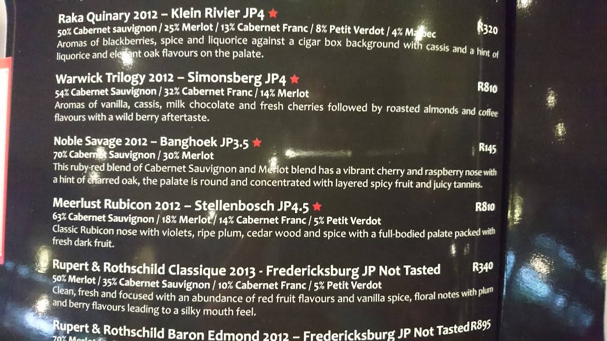 Menu at Villa Bianca Mediterranean Cuisine & Sushi restaurant, Kempton ...