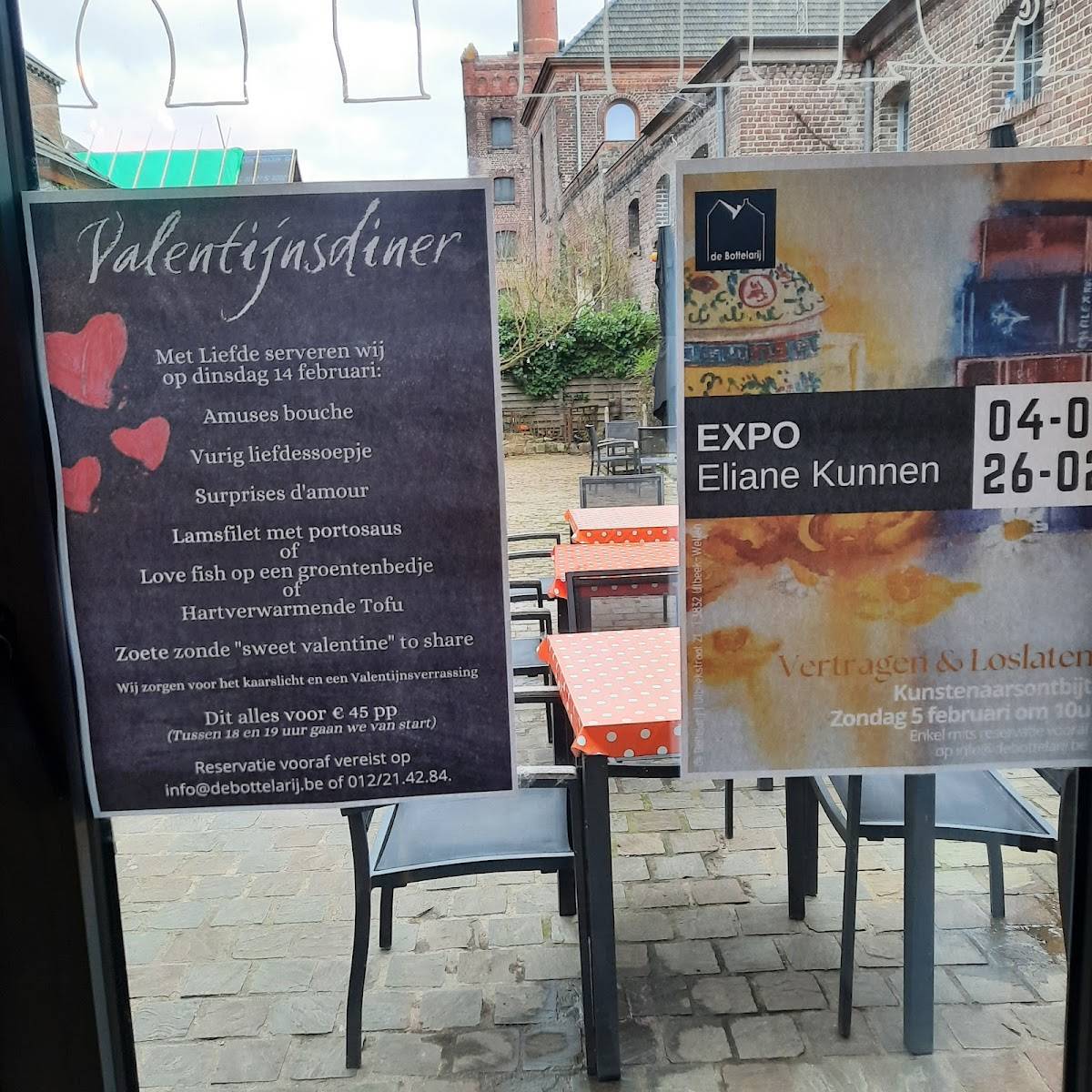Menu at de Bottelarij, Wellen